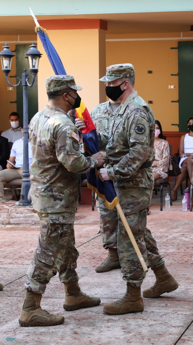 Col. Carlos Caceres assumes command of the Caribbean Geographic Command ...