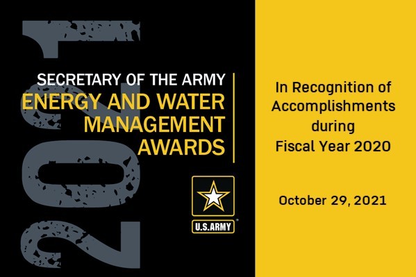 2021 Annual Secretary of the Army Energy and Water Management Awards ...