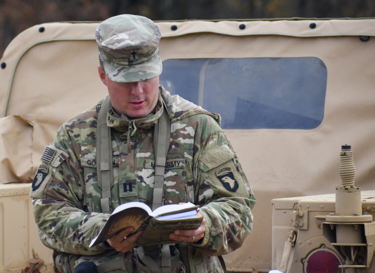 Sustainment Brigade chaplains train to provide religious support in ...