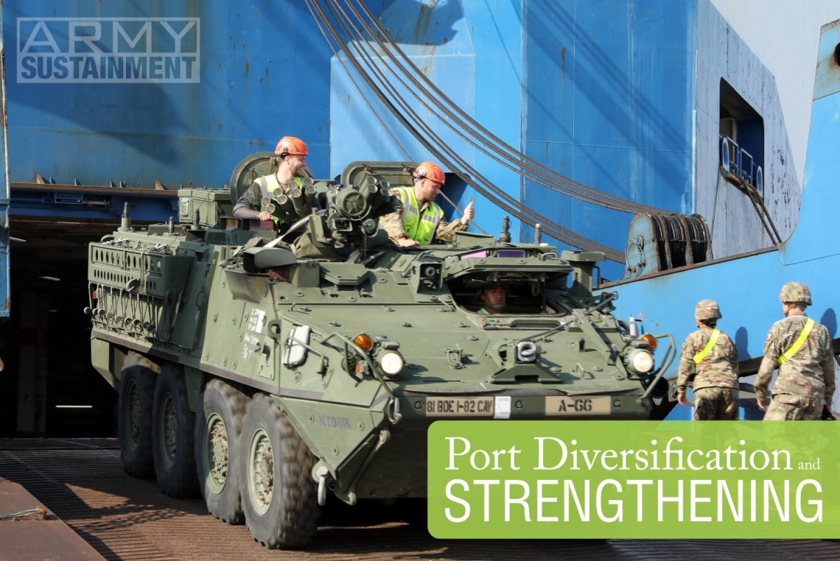 Port Diversification and Strengthening: Sustainment Relies on U.S ...