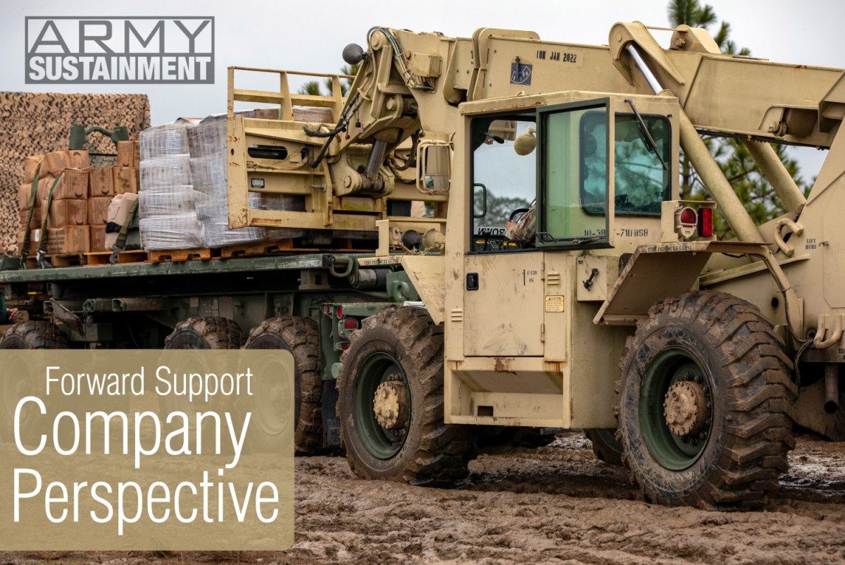 Forward Support Company Perspective: Company-Level Logistics Trends ...