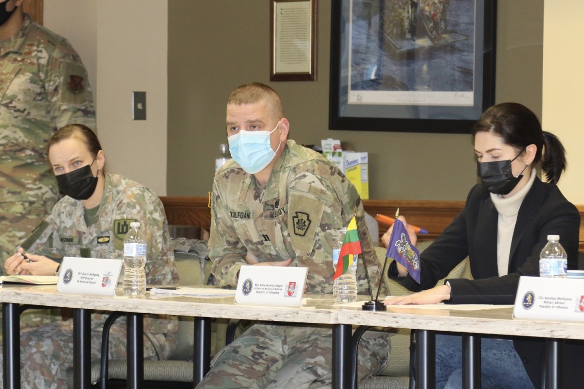 Pennsylvania Guard leaders meet with Lithuanian partners | Article ...