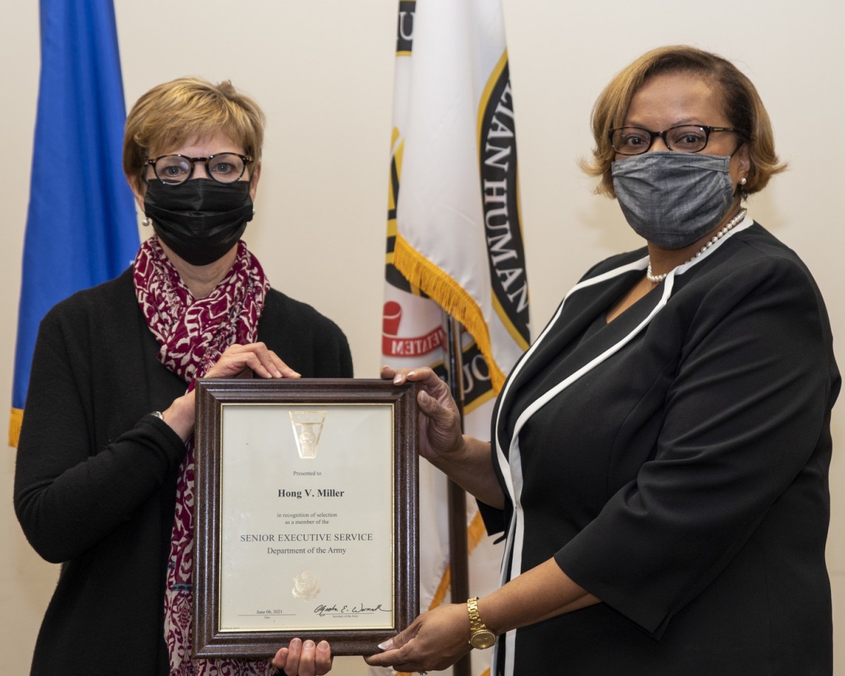 Miller appointed as member of Senior Executive Service; realizes ...