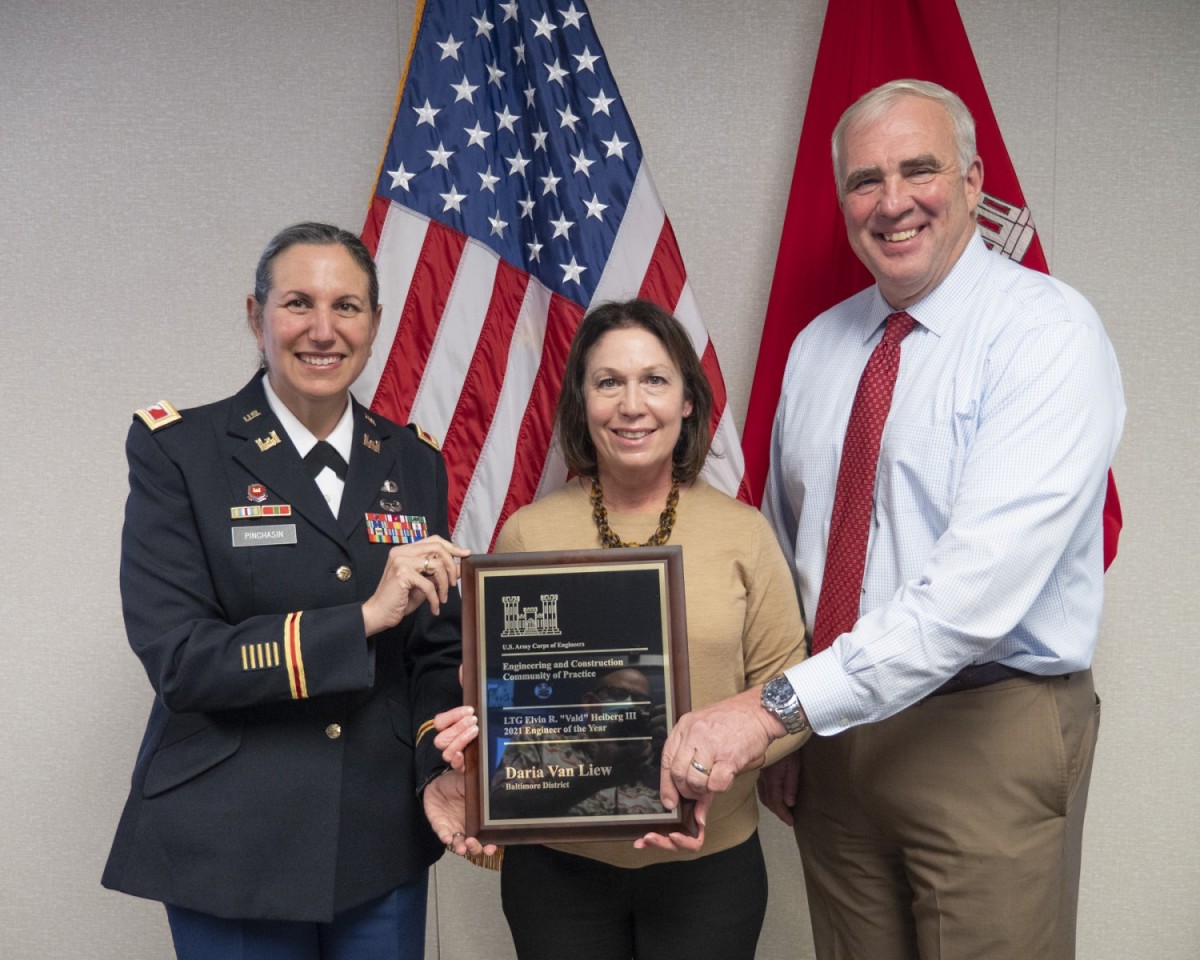 Chief, East Campus Integrated Program Office awarded Engineer of the ...