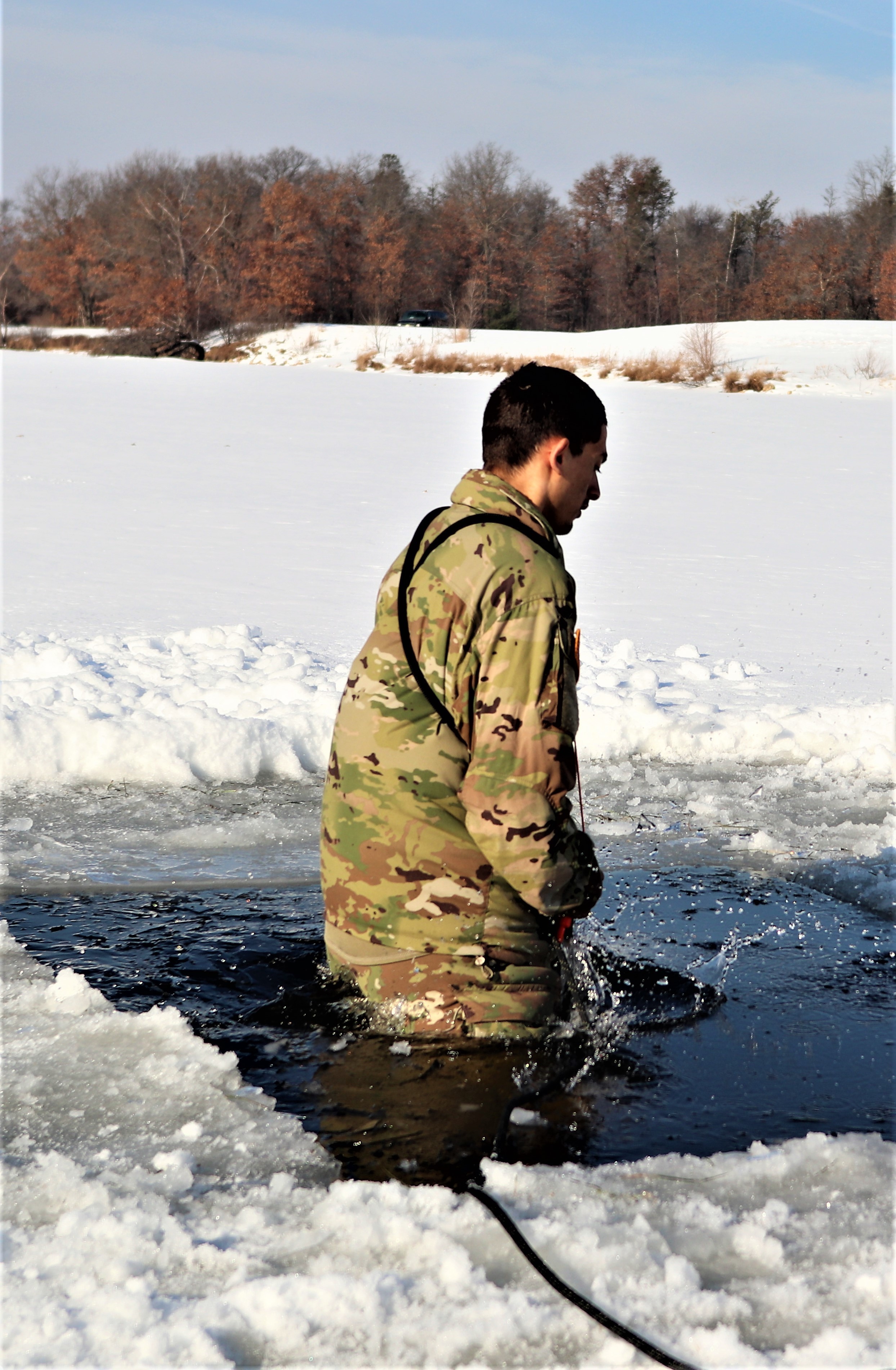 Photo Essay: Airmen, Soldiers participate in cold-water immersion ...