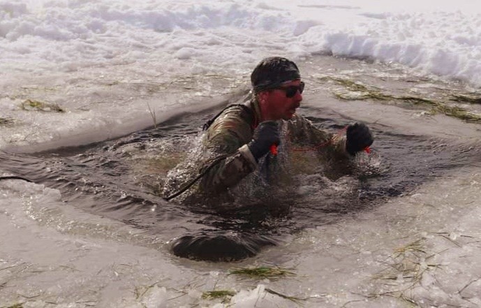 Photo Essay: Airmen, Soldiers participate in cold-water immersion ...