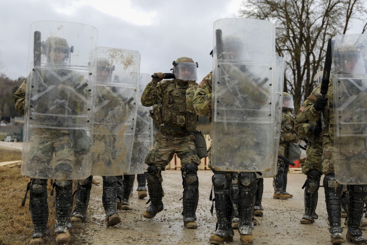 Fighting Fear with Fire: Kentucky Army National Guard Soldiers combat ...