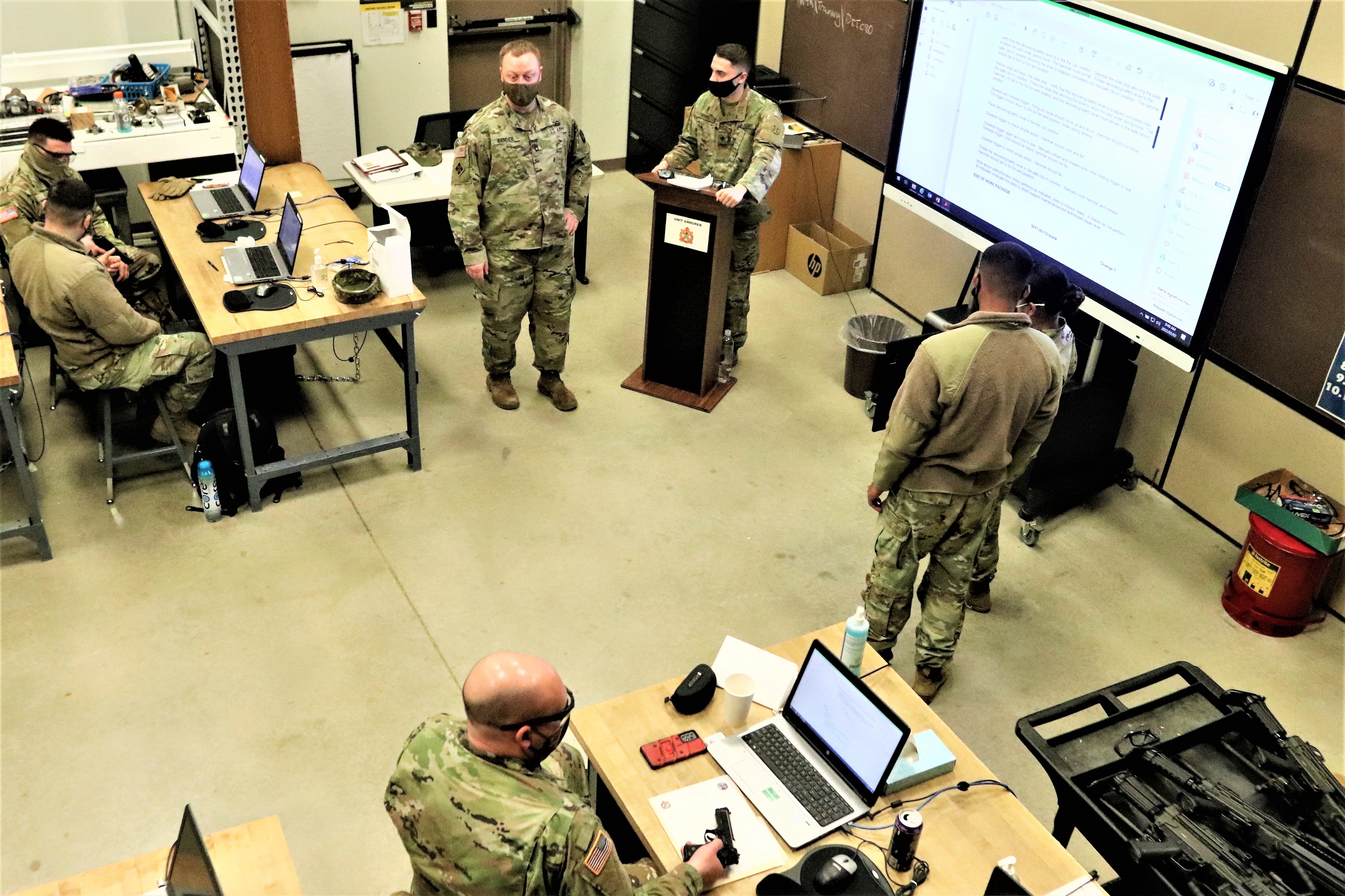 Students gain unit armorer skills in RTS-Maintenance course at Fort ...
