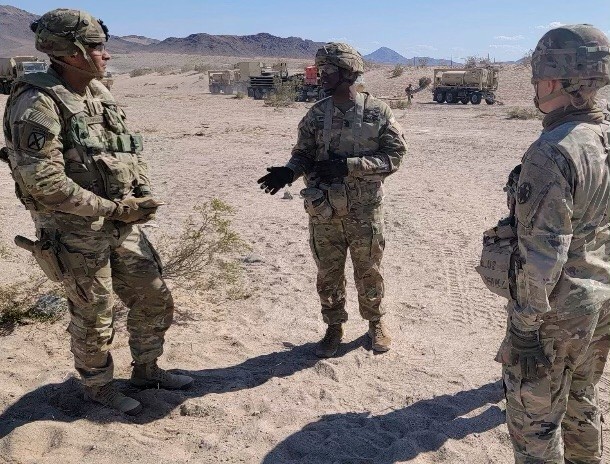 USASAC CSM discusses ways to bolster security assistance at Fort Irwin ...
