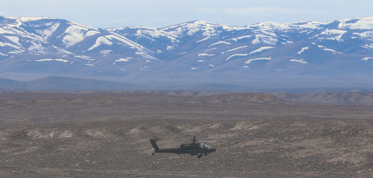 The Tigershark Battalion Conducts Joint Aerial Gunnery in Idaho ...