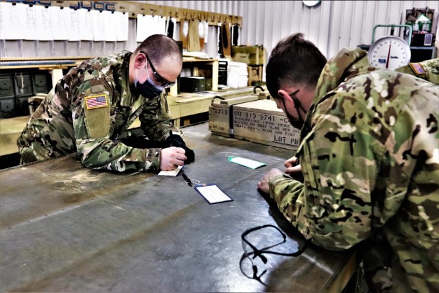 Photo Essay: 89B ALC students complete ammo inspection training at Fort ...