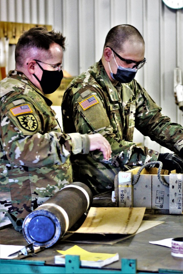 Photo Essay: 89B ALC students complete ammo inspection training at Fort ...
