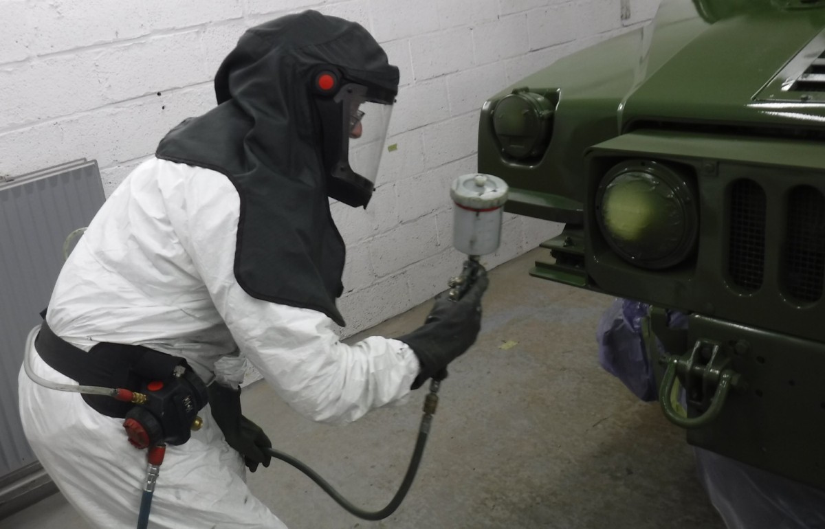 Logistics Readiness Center Benelux tasked with turning tan-colored ...