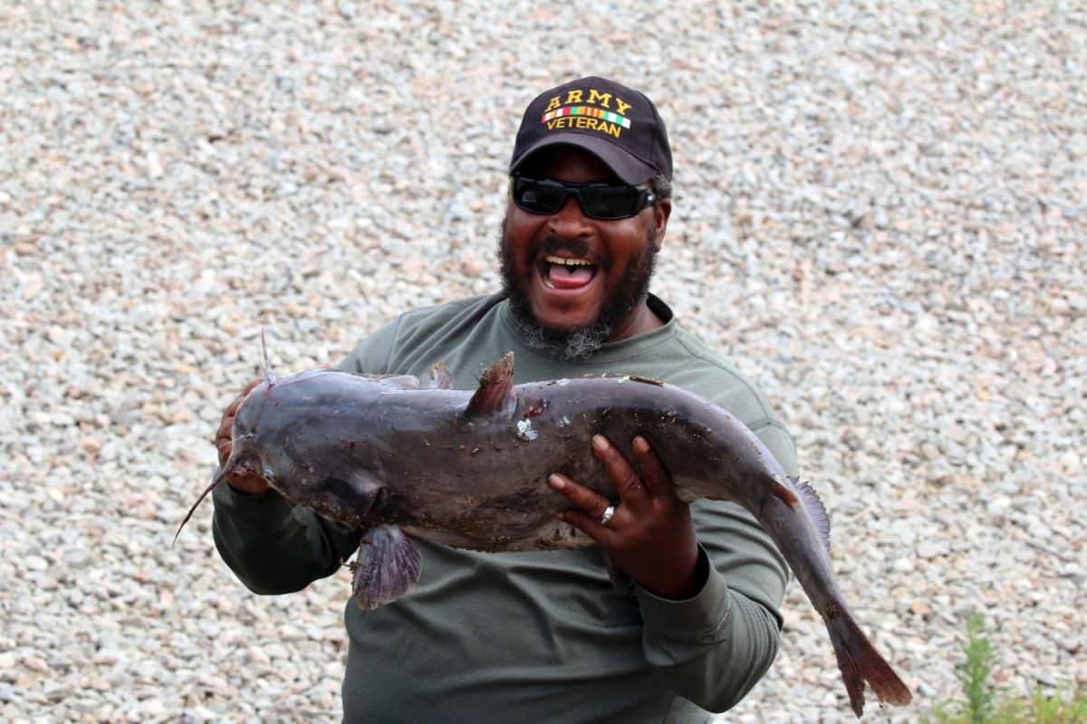 Veteran fishing day returns to the Cooper River Rediversion Project ...