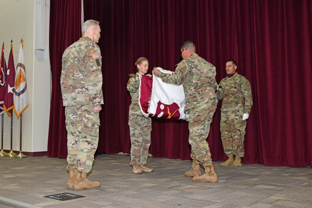 MEDCoE conducts casing ceremony symbolizing return to one training ...