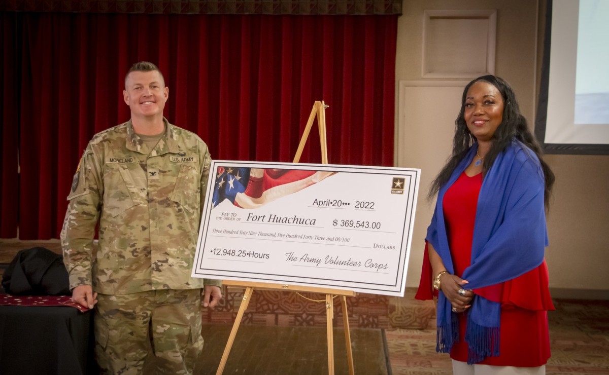 Volunteer service honored at ceremony | Article | The United States Army