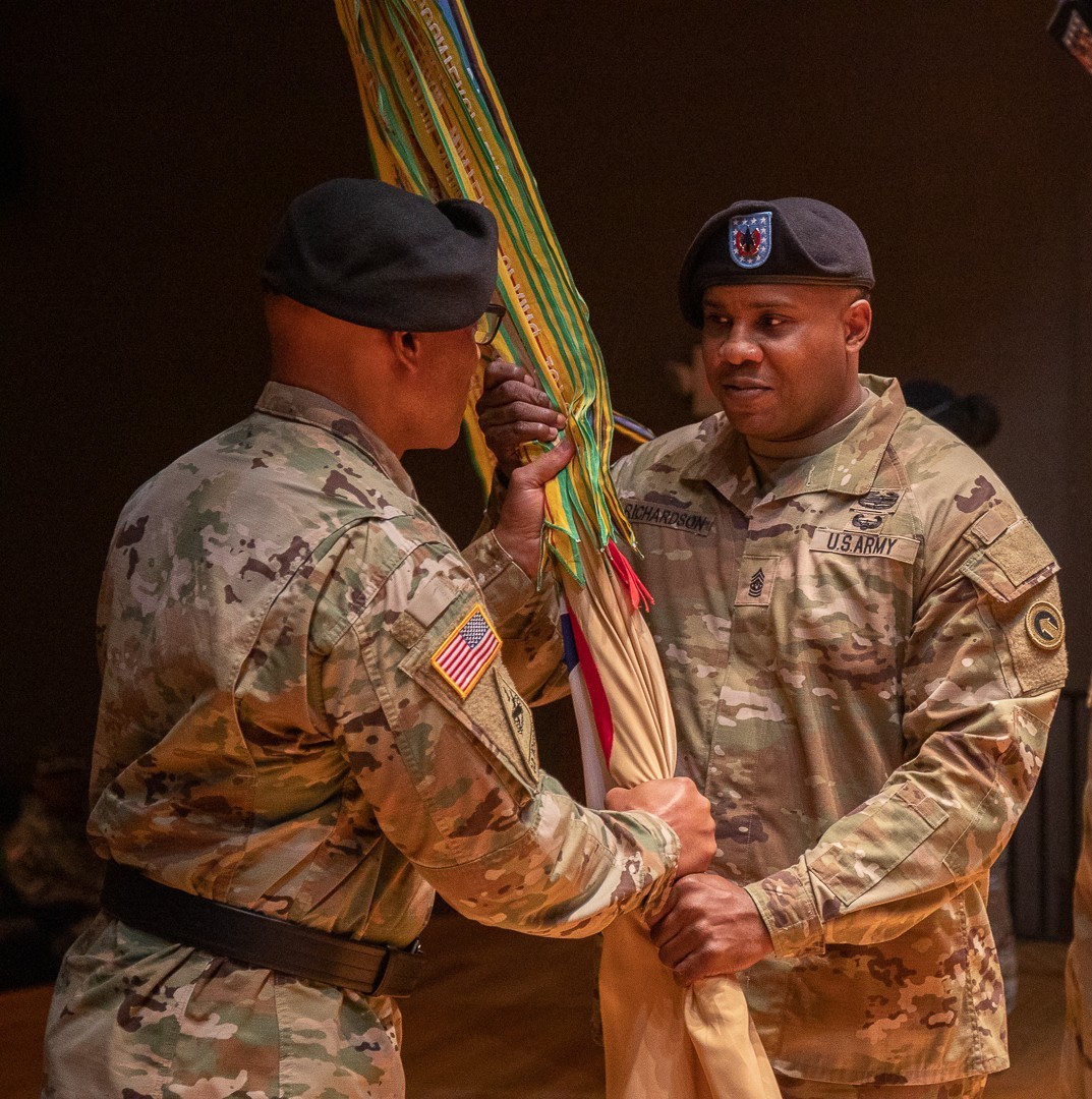 CSM Richardson assumes responsibility of 1st TSC | Article | The United ...