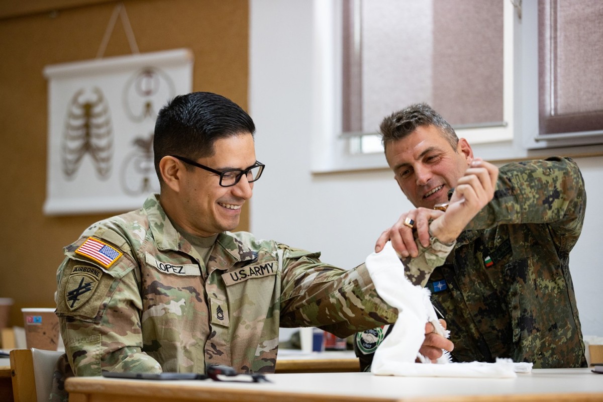 US Army civil affairs Soldiers enhance interoperability with Bulgarian ...