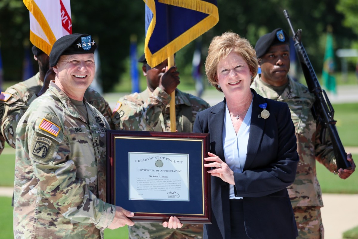 AMC farewells top civilian recognized for incredible leadership ...