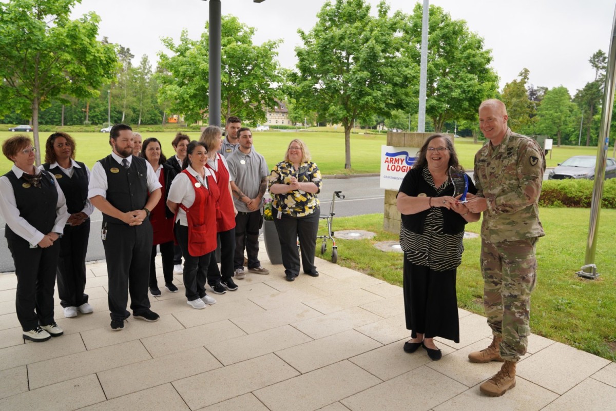 Tower Barracks Army Lodging team receives Lodging Operations Award ...