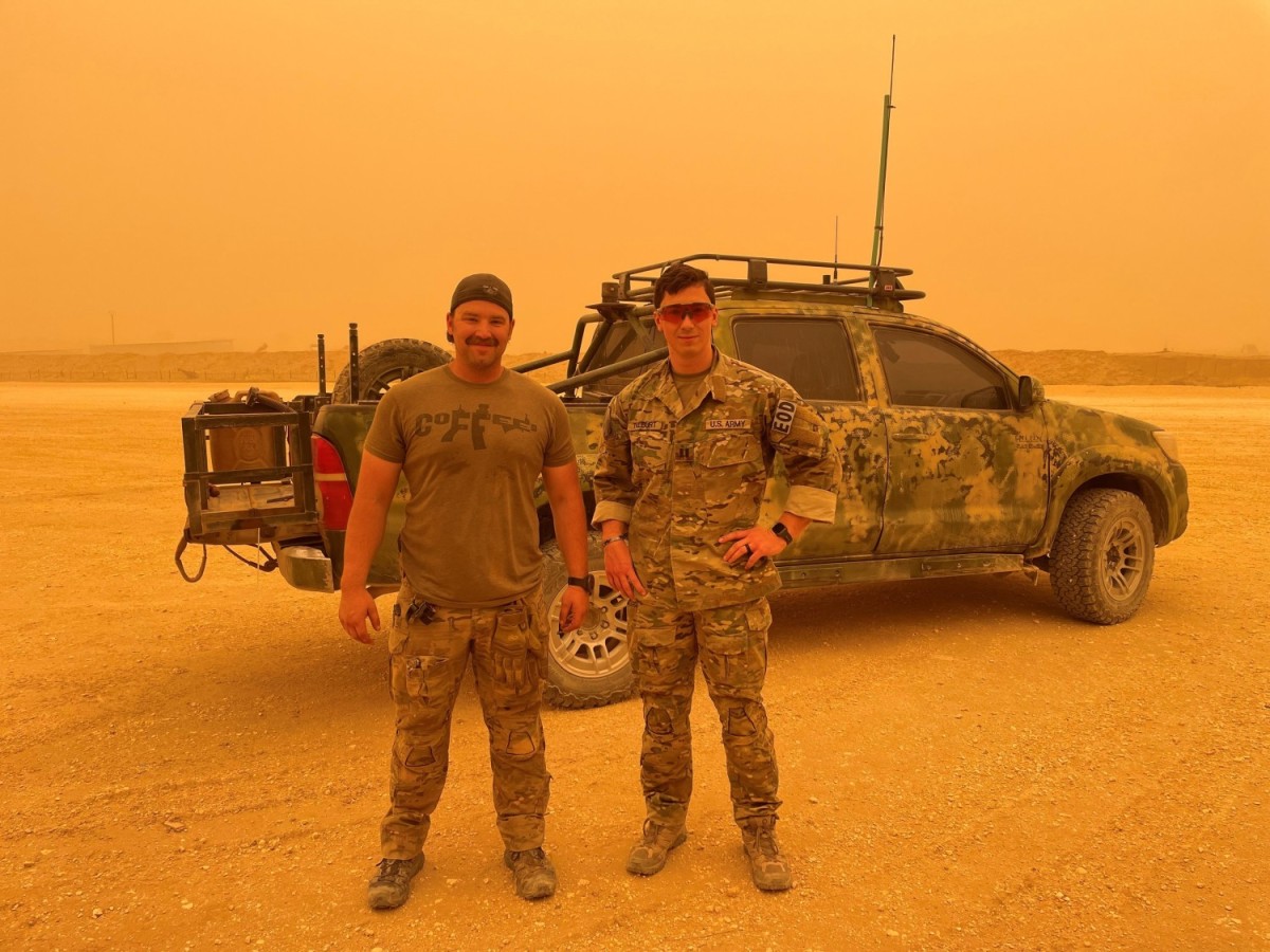 EOD technicians return from deployment to Central Command area of ...