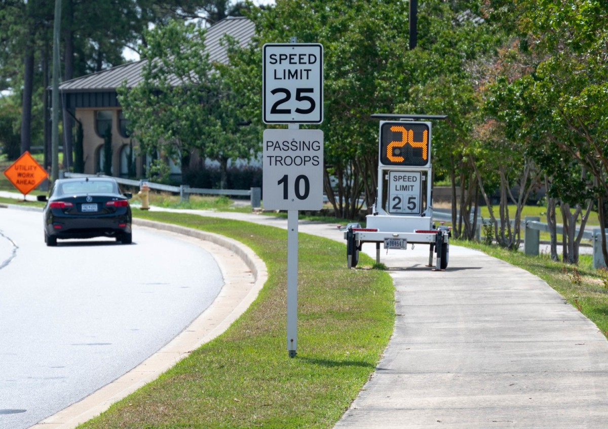Speed limits reduced at gates | Article | The United States Army