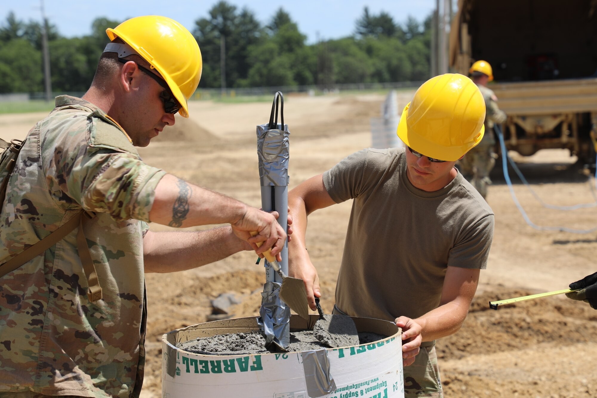 Photo Essay: Reserve Engineers tackle Fort McCoy troop project ...