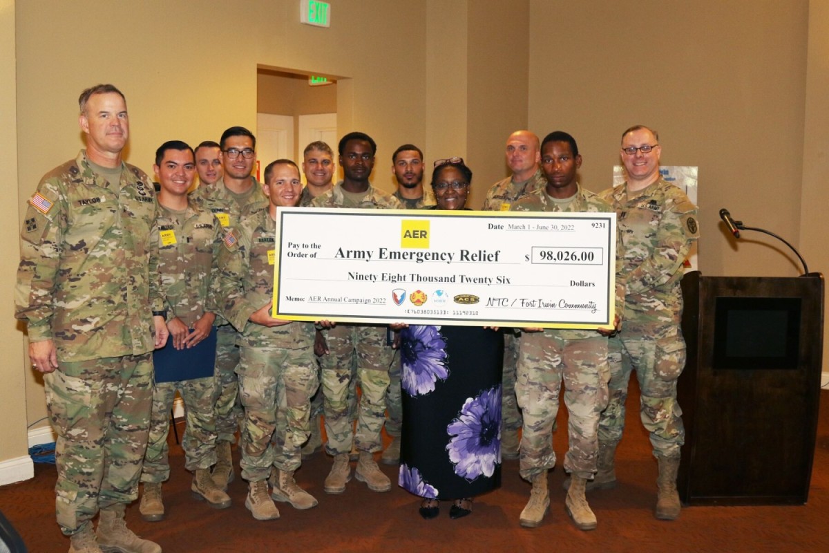 Fort Irwin surpasses 2022 AER campaign goal | Article | The United ...