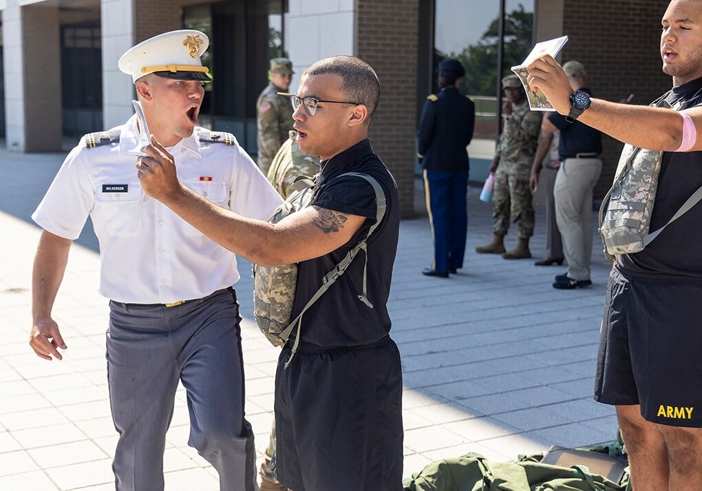 Cadet cadre learn to lead during USMAPS R-Day | Article | The United ...