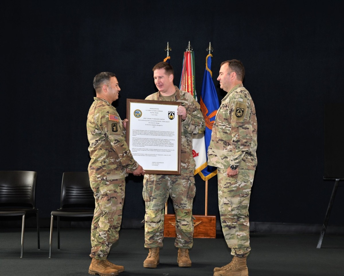 Army Capability Manager - Lift welcomes new leader | Article | The ...