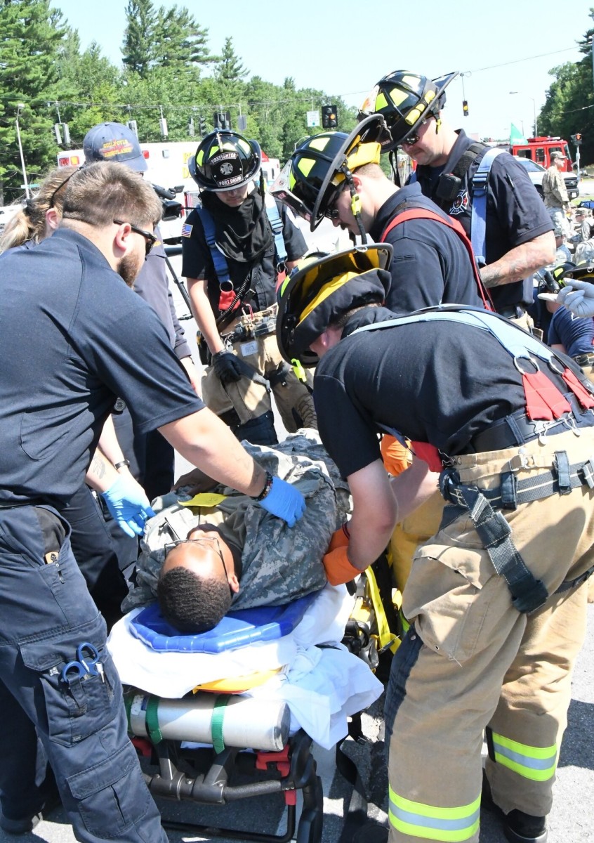 Annual full-scale exercise tests emergency response of Fort Drum ...