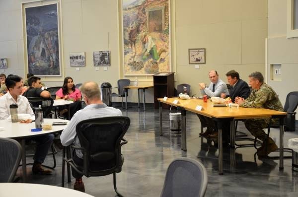 STEM summer interns have lunch with WSMR leadership to discuss the ...