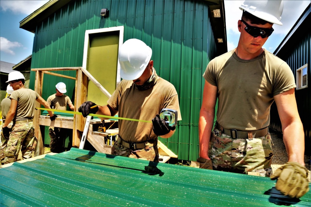 389th Engineer Company Soldiers hone skills supporting troop project at ...