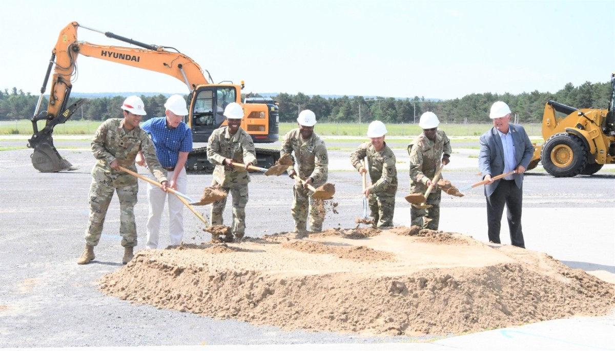 Officials break ground on new railhead project at Fort Drum | Article ...