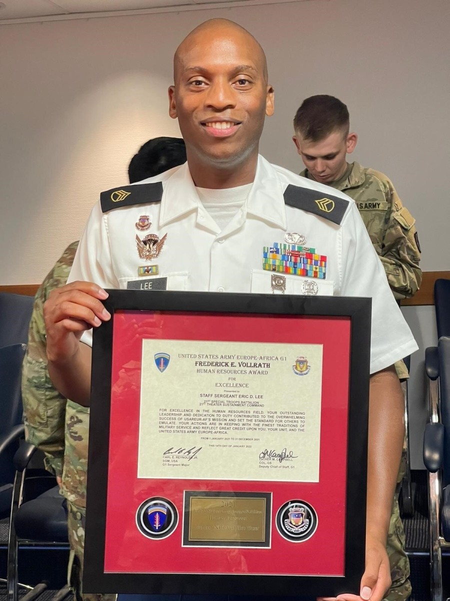 21st TSC Soldier recognized for quality service and leadership ...