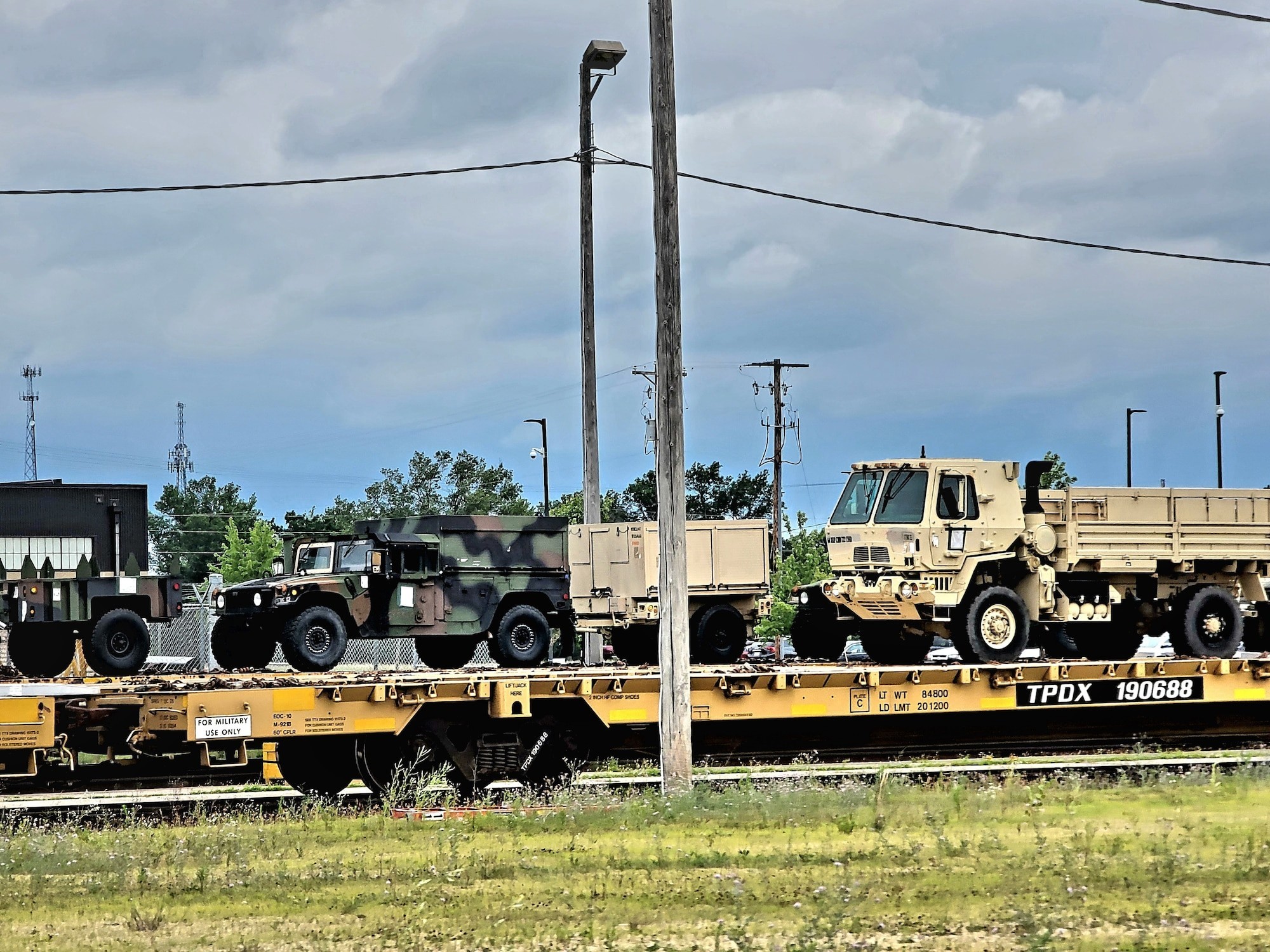 Photo Essay: Rail movement for 107th Support Maintenance Company, Part ...
