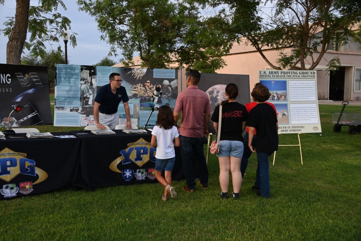 U.S. Army Yuma Proving Ground booth at ‘Star Party’ shares history of ...