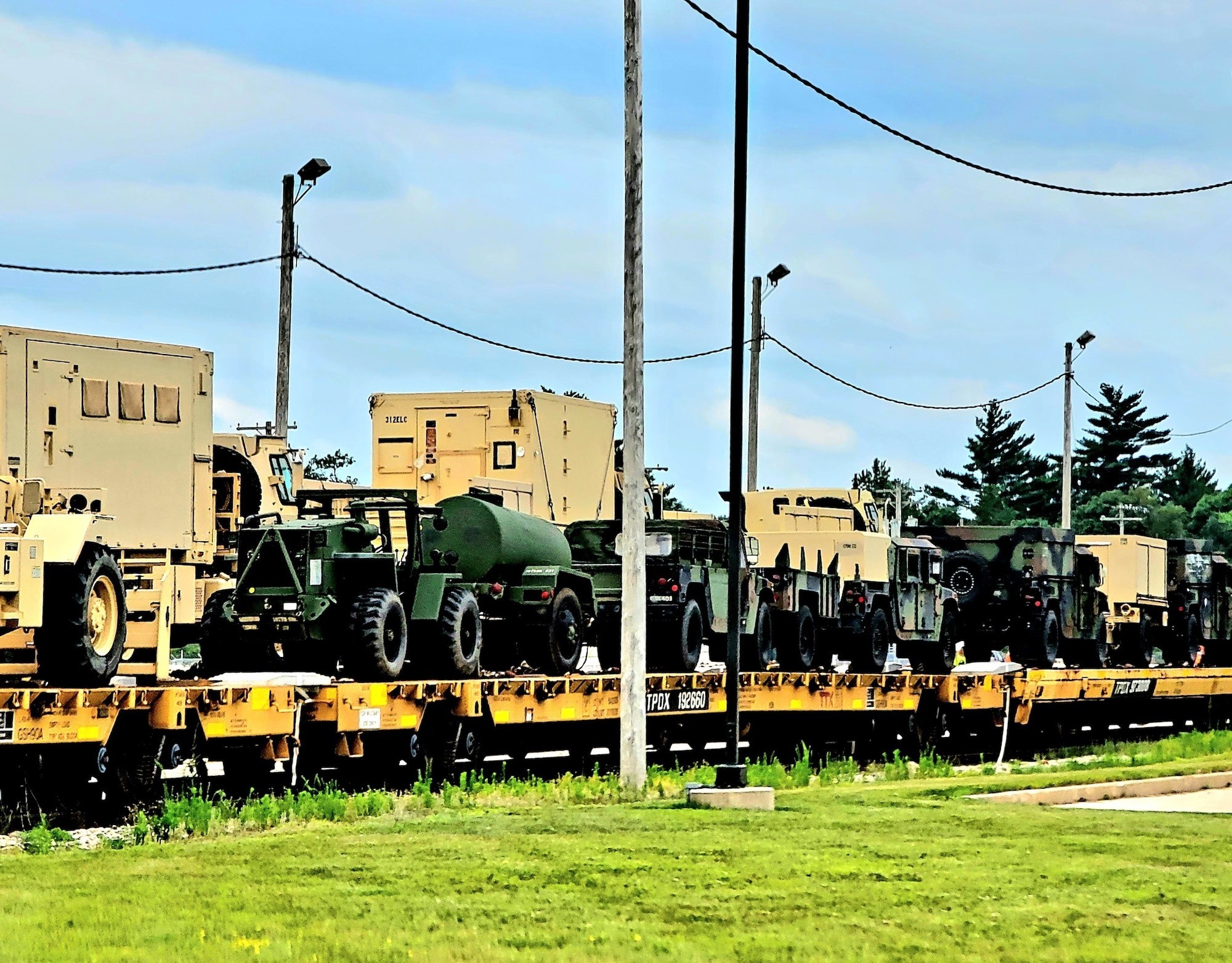 Photo Essay: Rail movement for 107th Support Maintenance Company, Part ...