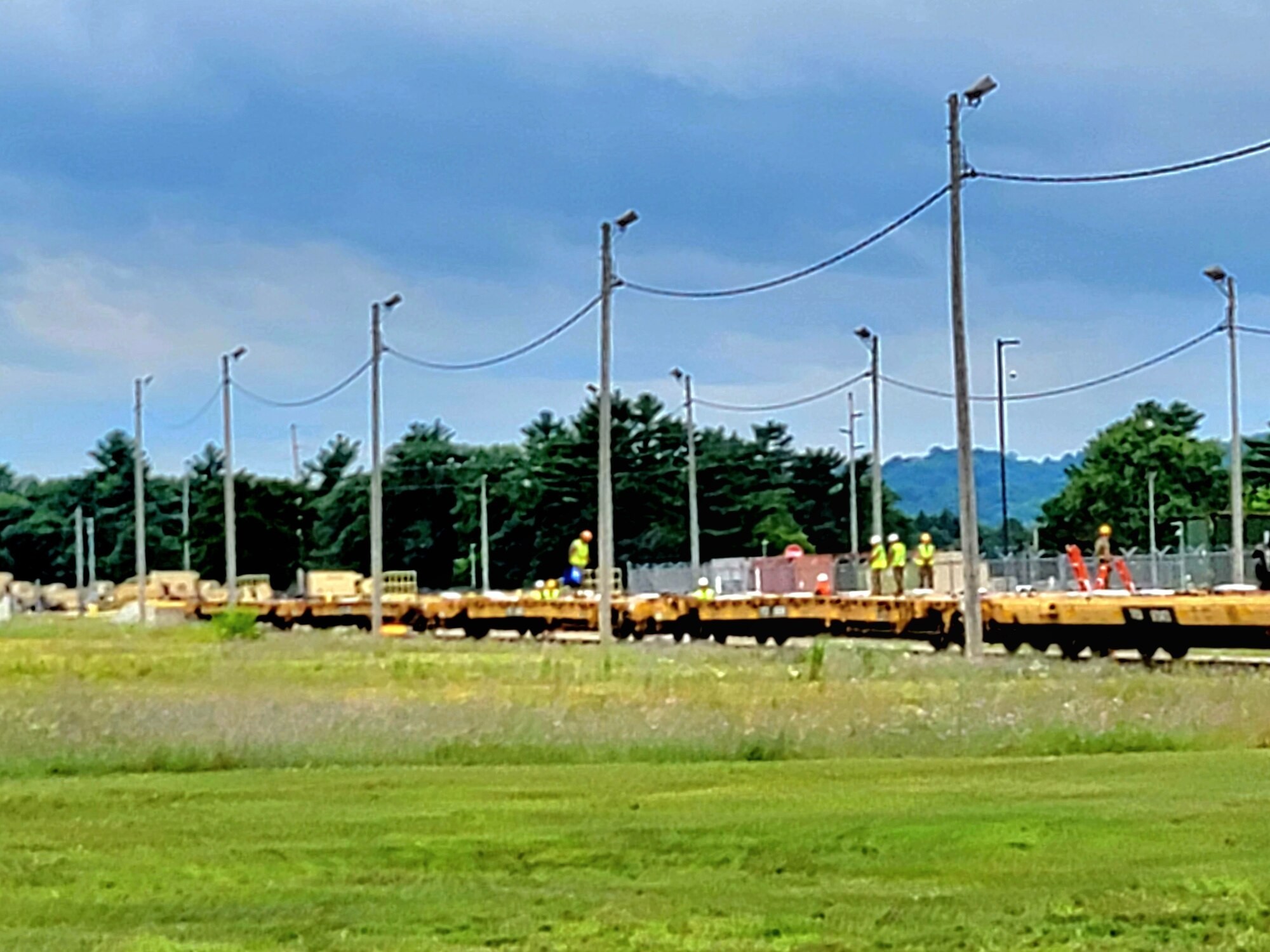 Photo Essay: Rail movement for 107th Support Maintenance Company, Part ...