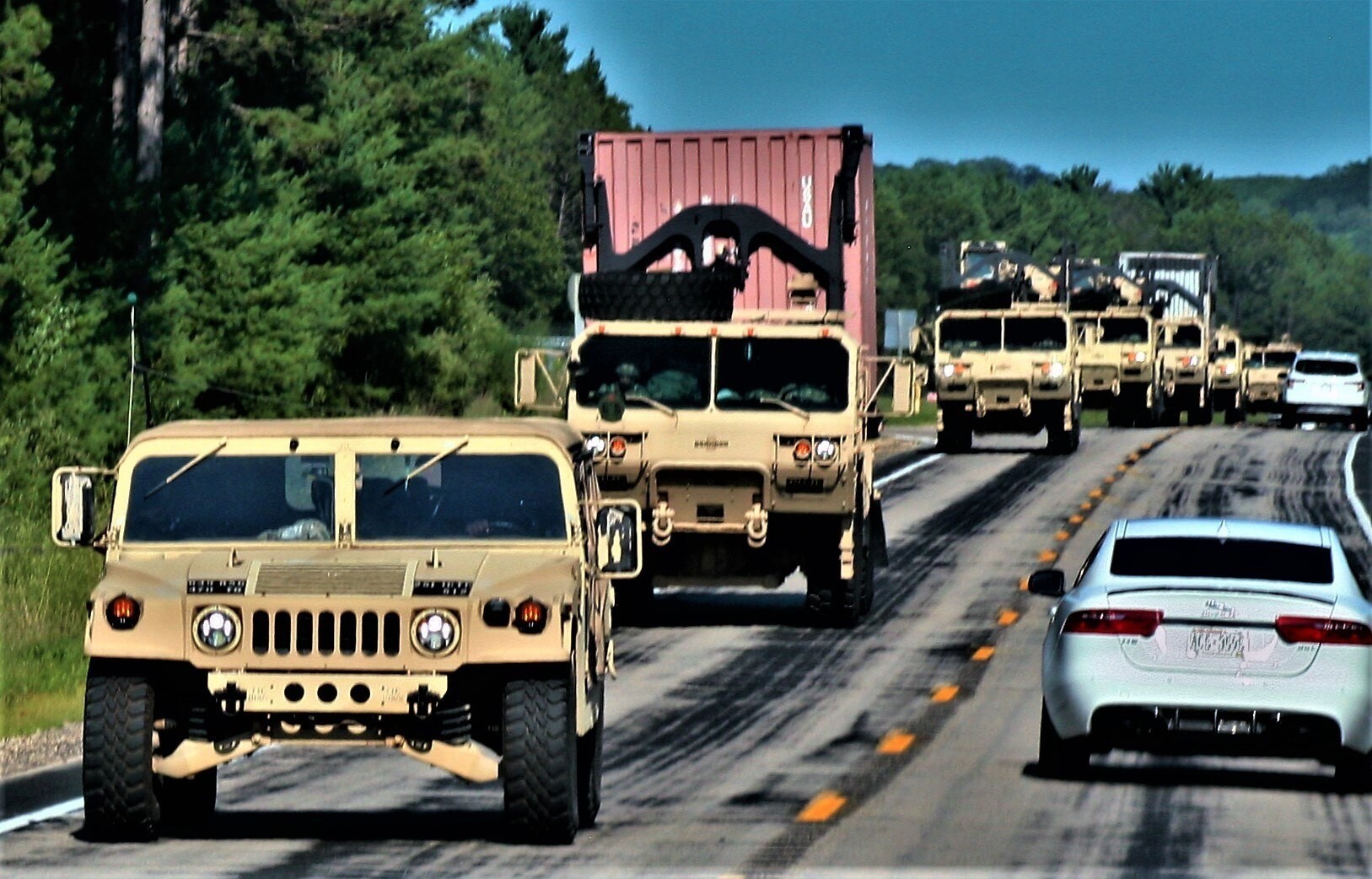 Photo Essay: August 2022 training convoy to Fort McCoy | Article | The ...