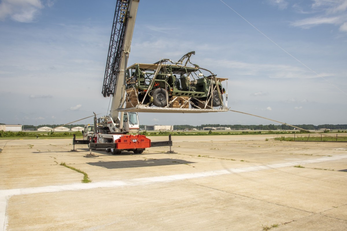 Production model Infantry Squad Vehicles airdrop tested for long-term ...