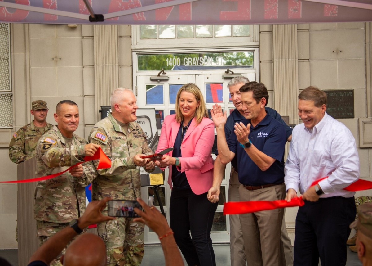 U.S. Army North honors USAA at Building 44 rededication | Article | The ...