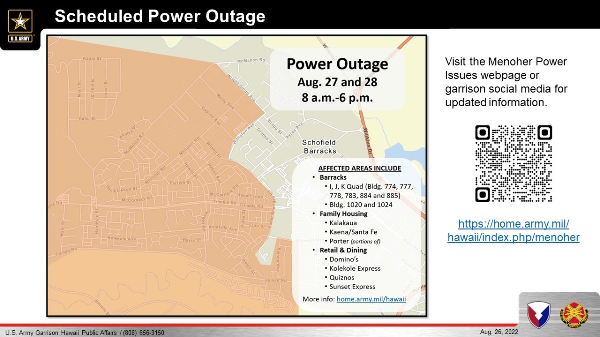 Power Outage Resources | Article | The United States Army