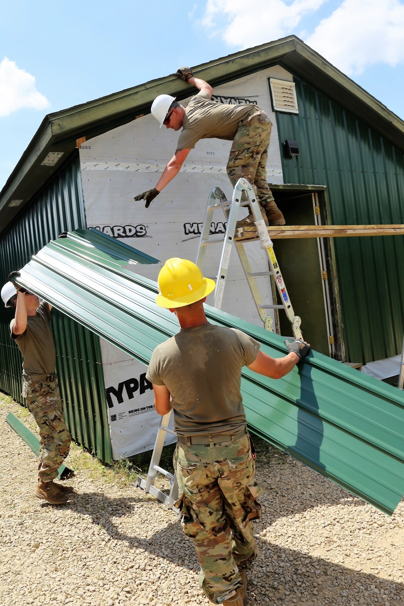 Photo Essay: Army Reserve engineer unit helps with big troop project at ...