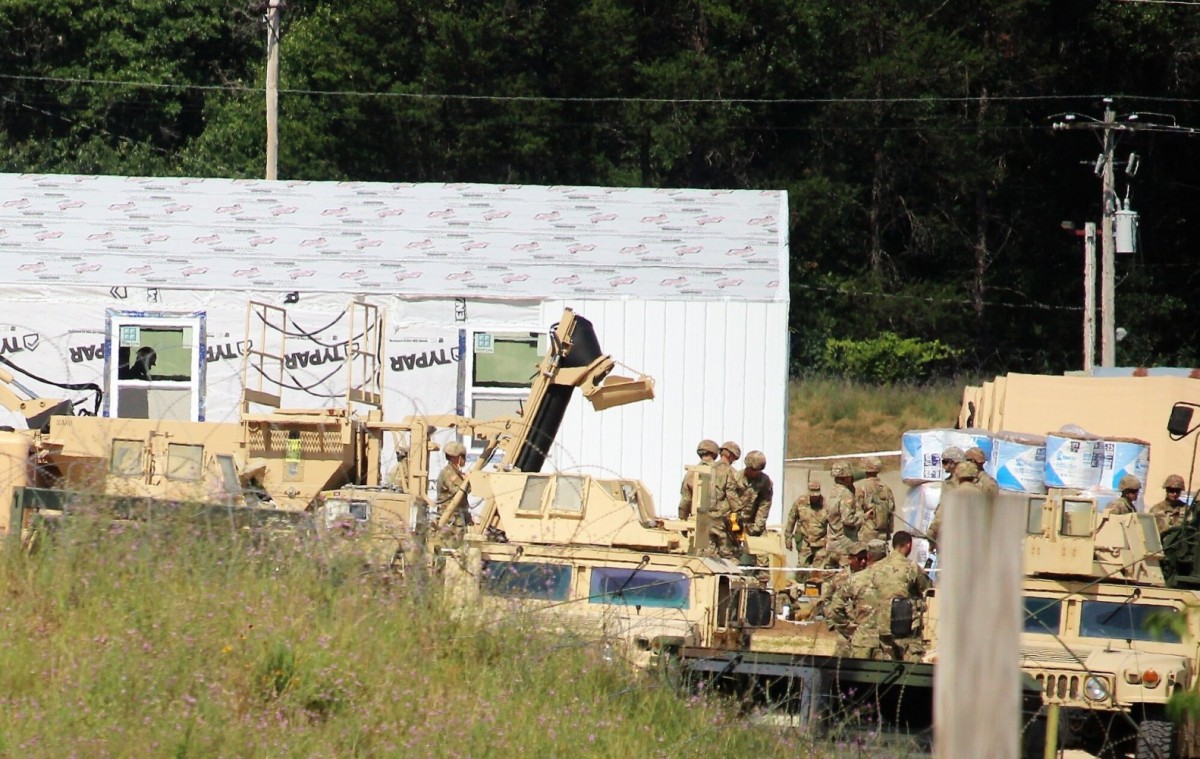 Troop project creating office buildings at Fort McCoy’s LSA Liberty ...
