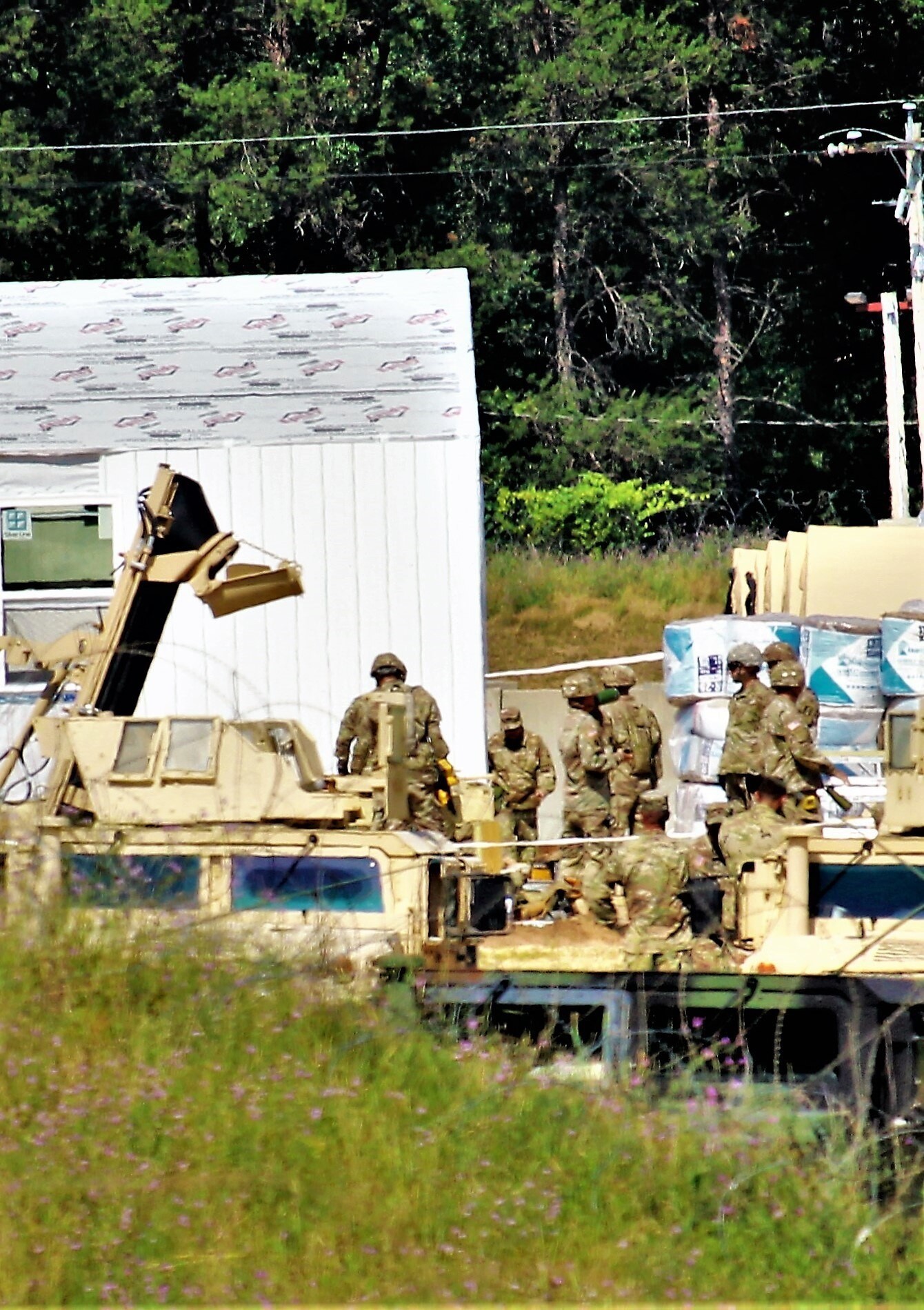 Troop project creating office buildings at Fort McCoy’s LSA Liberty ...
