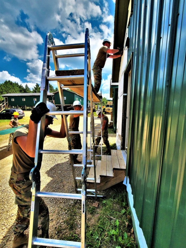 Photo Essay: Army Reserve engineer unit helps with big troop project at ...