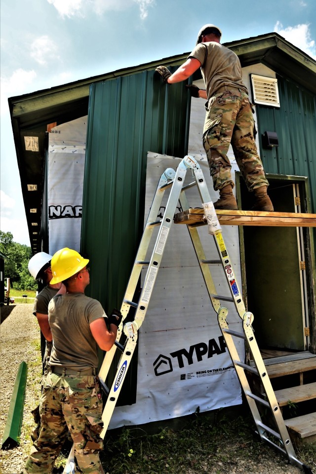 Photo Essay: Army Reserve engineer unit helps with big troop project at ...
