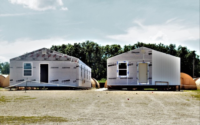 Photo Essay: Troop project for office buildings at Fort McCoy’s LSA ...
