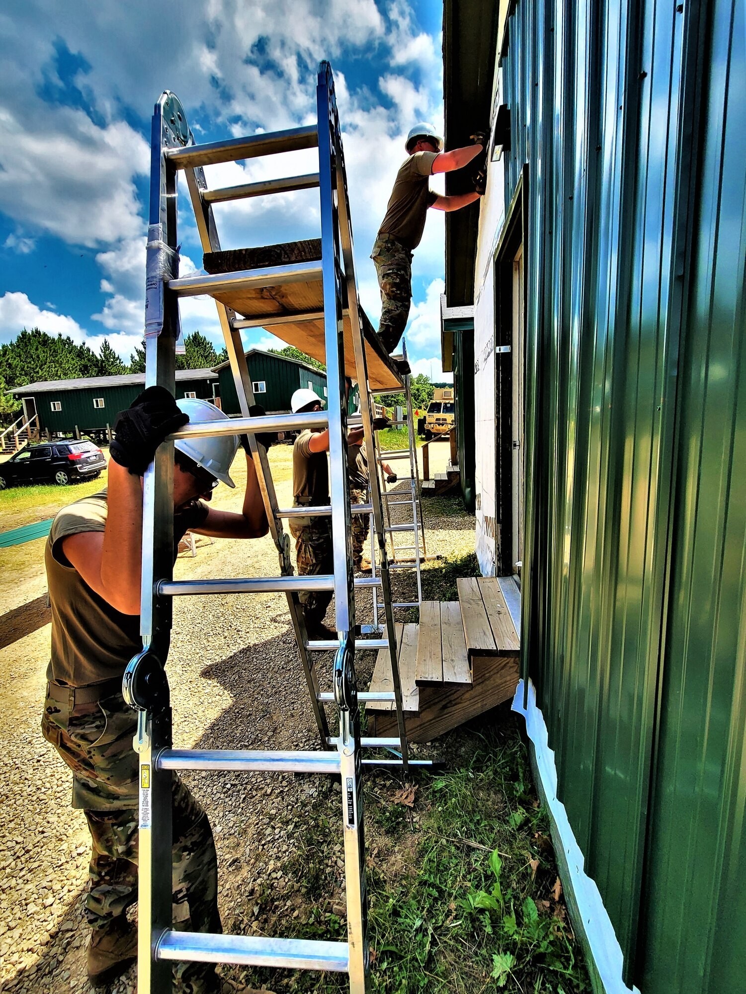 Photo Essay: Army Reserve engineer unit helps with big troop project at ...